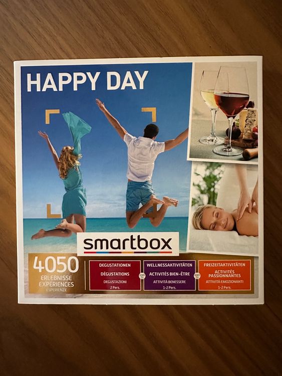 Coffret Smartbox Happy Day - 4050 Erlebnisse / Expériences | Acheter ...