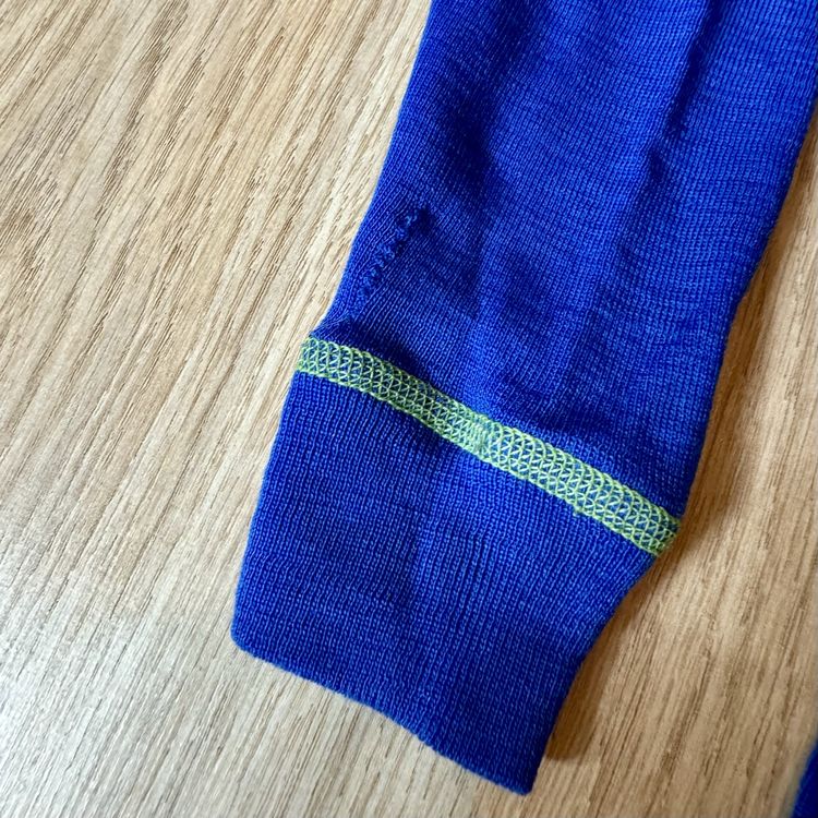 Janus Wool Long Sleeve Shirt, Blue, Ski Winter Kids (Gebraucht) in ...