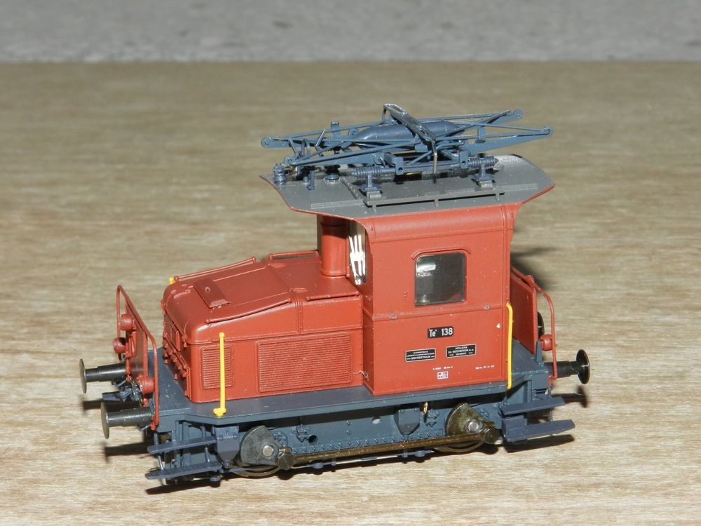 Brawa H0 GL Rangiertraktor Te 138 der SBB | Kaufen auf Ricardo