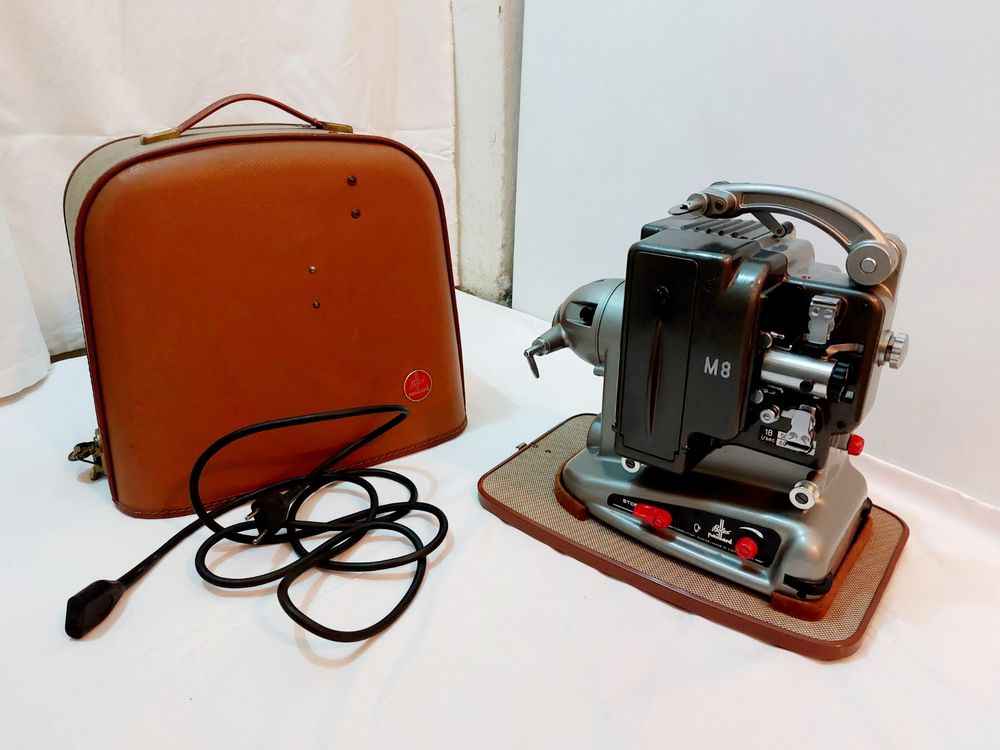 alter Filmprojektor Bolex-Paillard M8 in Originalkoffer (Gebraucht) in ...