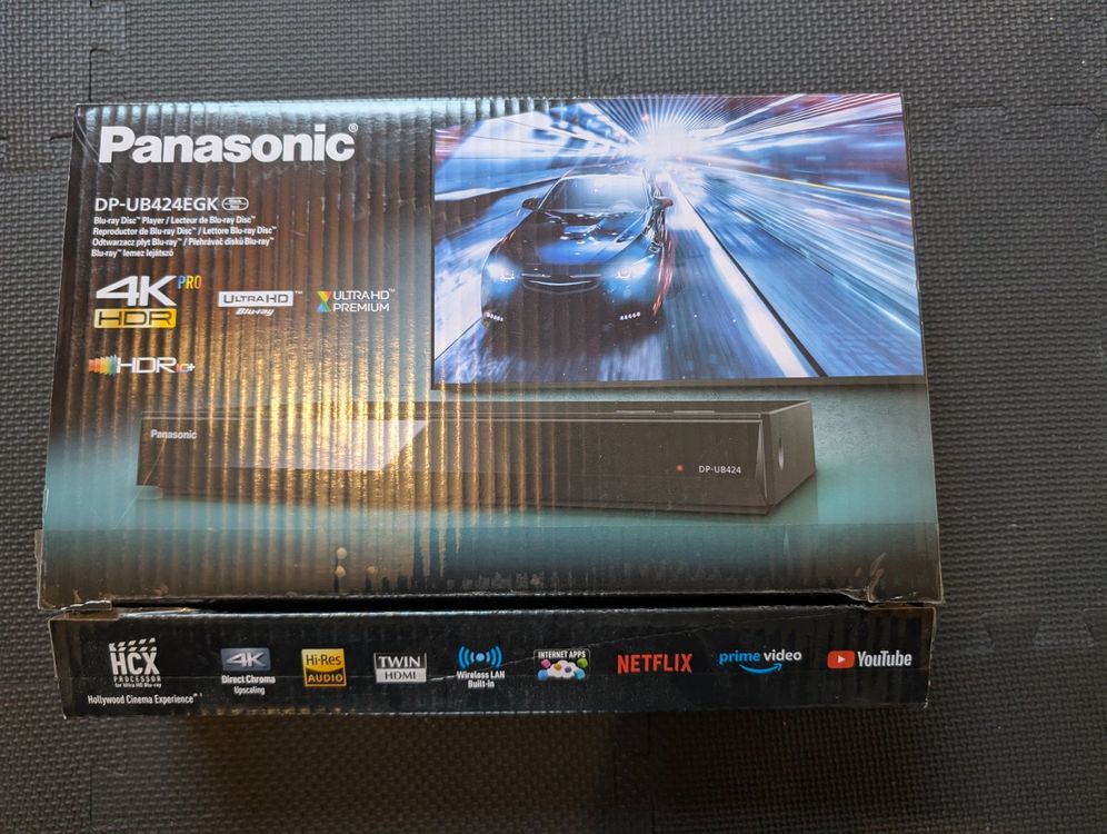 Panasonic DP-UB424EGK 4K Ultra HD Blu-ray Disc Player (Gebraucht) in ...