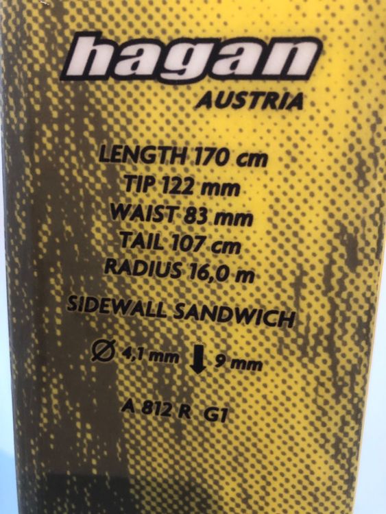 Hagan Sky Rider 170 cm (Gebraucht) in Grub / AR für CHF 60 – mit ...