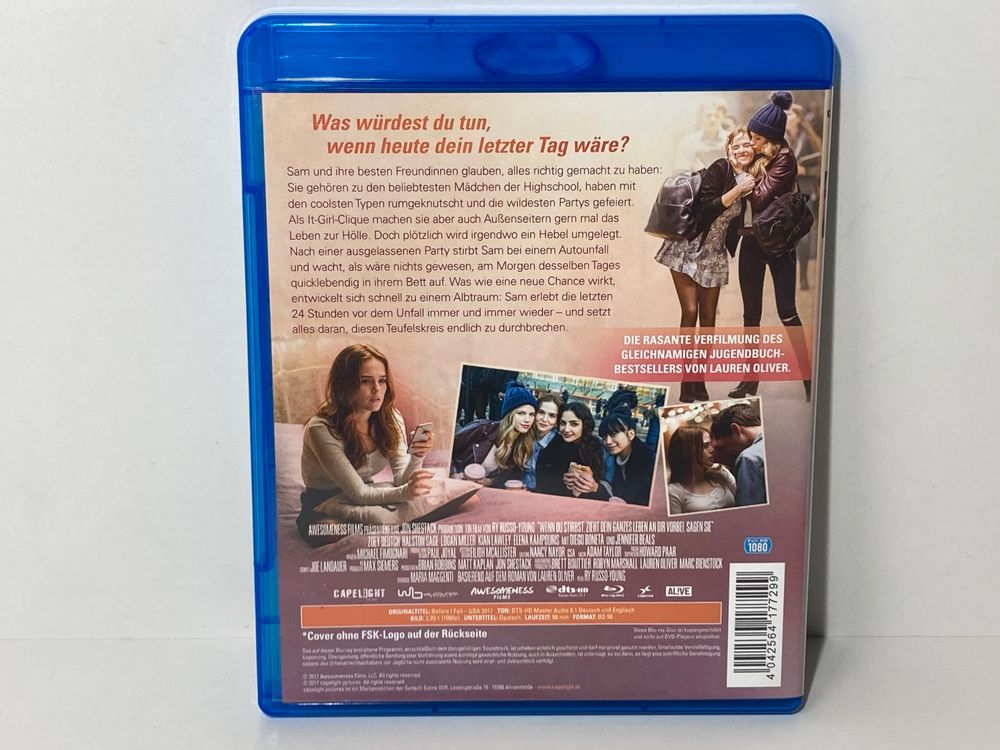 Wenn Du stirbst, zieht dein ganzes Leben an dir vor. Blu Ray (Gebraucht ...