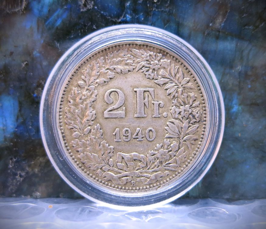 Sammlersmünze: 2 Franken 1940 Silber | Kaufen auf Ricardo