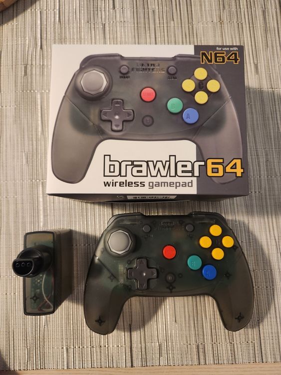 Nintendo N64 Brawler wireless Controller (Neu (gemäss Beschreibung)) in ...