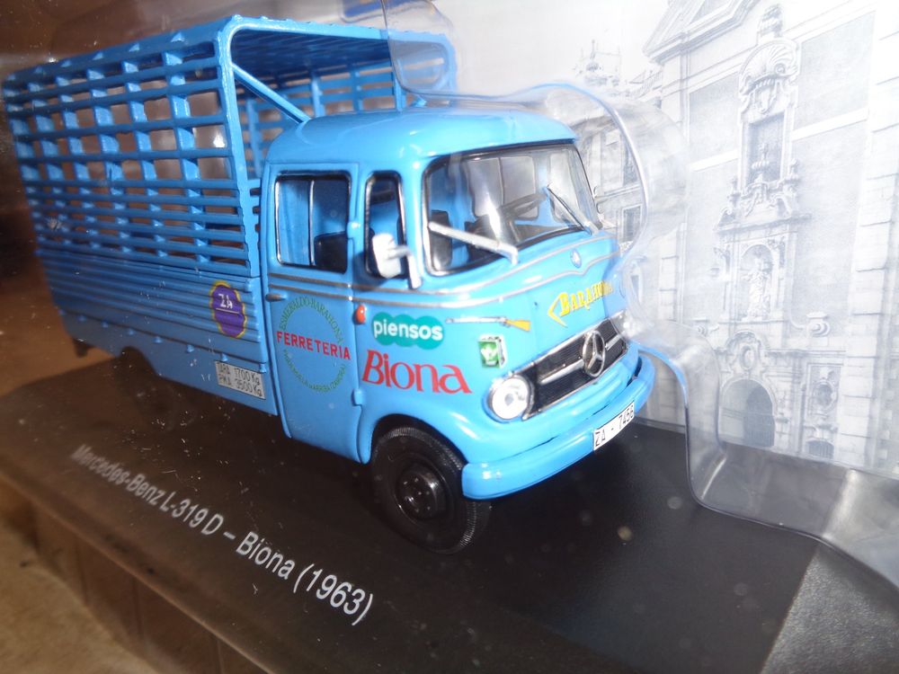 Salvat 1:43 LKW Camion Mercedes-Benz L 319D 1963 (Neuf avec emballage d ...