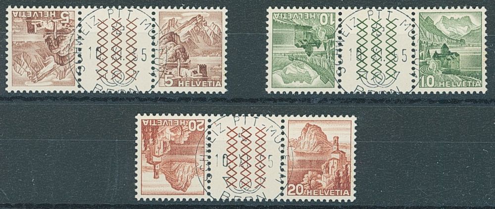 1948 - Landschaftsbild - Zwischenstege - Voll Stempel (Gebraucht) in Schindellegi für CHF 70 ...