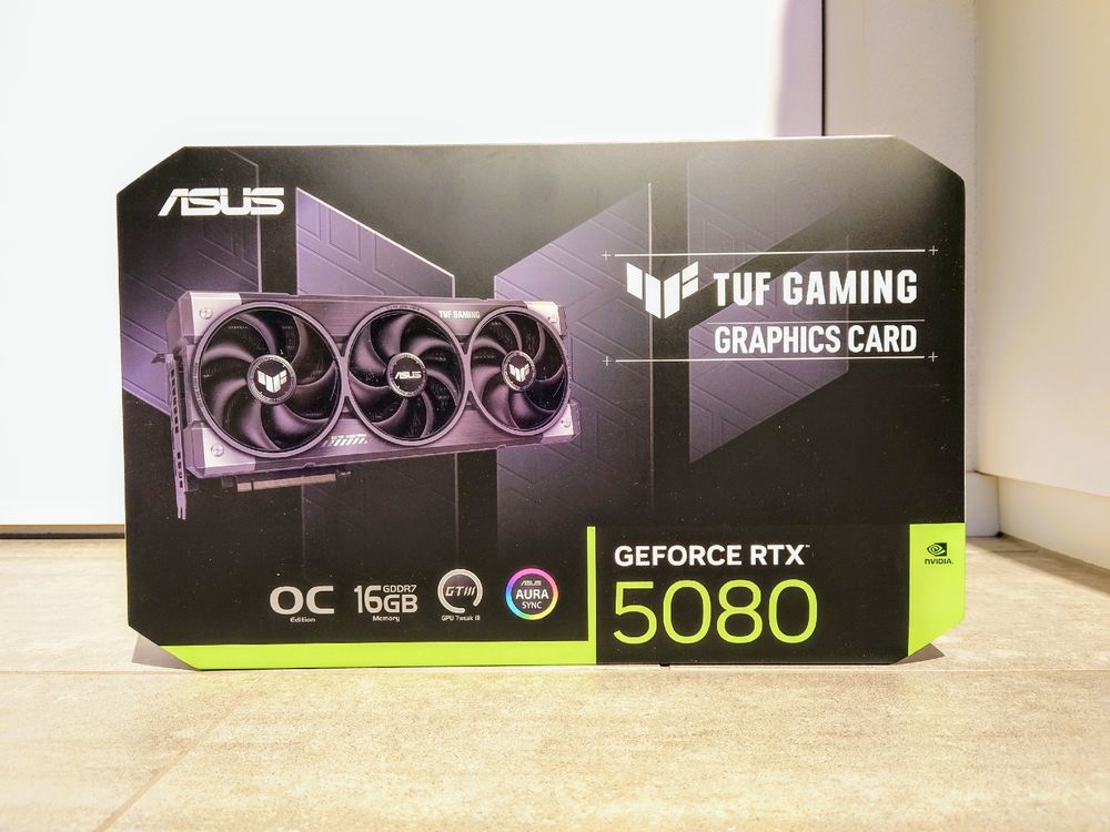 ASUS TUF Gaming GeForce RTX 5080 OC Edition 16GB GDDR7 (Neu und ...
