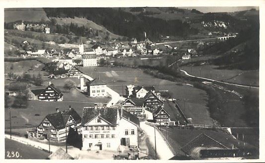 Neckertal SG Brunnadern Flugaufnahme Nr.230 , 1927 (Gebraucht) in Solothurn für CHF 12 – mit ...