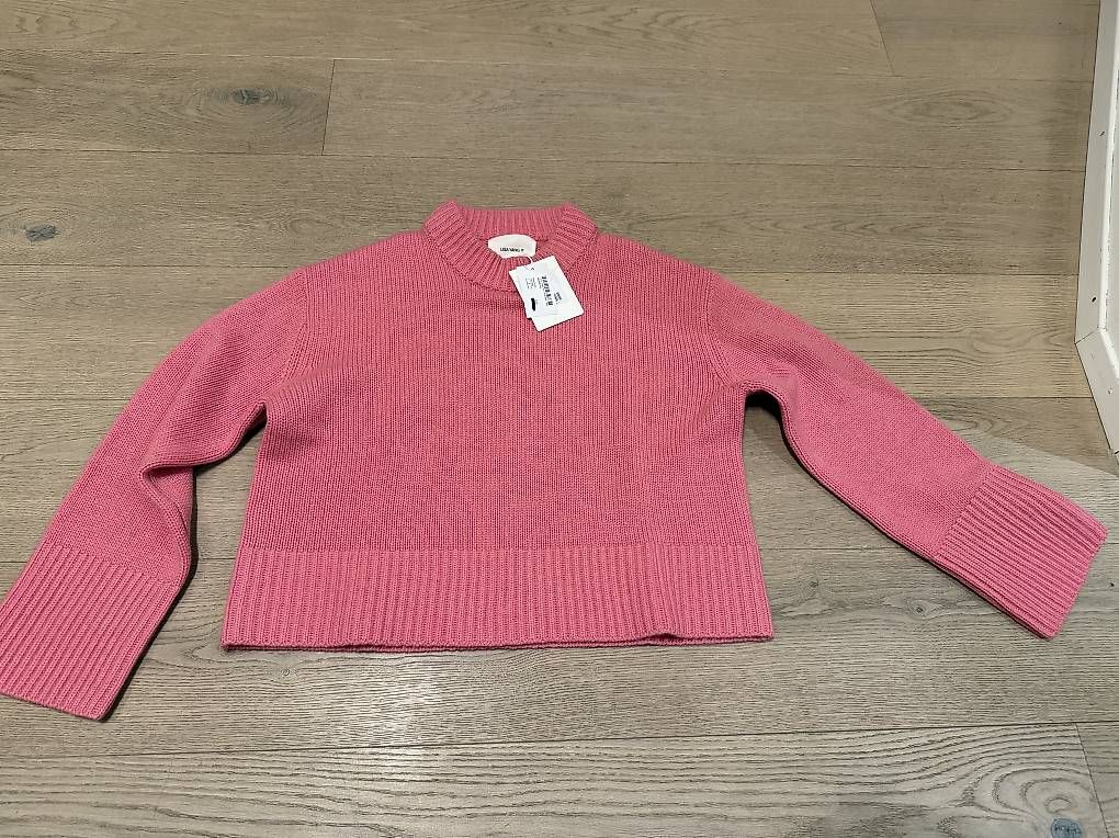 Lisa Yang Sony Kaschmirpullover, Pink, neu mit Etikett (Neu und ...