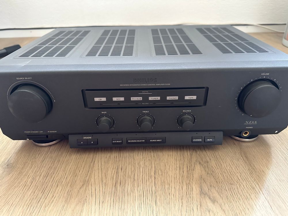 Philips 900 Series Integrated Stereo Control Amplifier FA930 (Gebraucht ...
