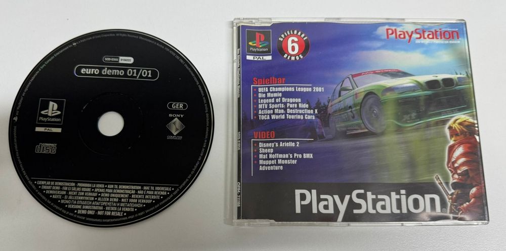 PS1 - Euro Demo 01/01 OVP (Gebraucht) in Winterthur für CHF 6.9 – mit Lieferung auf Ricardo kaufen