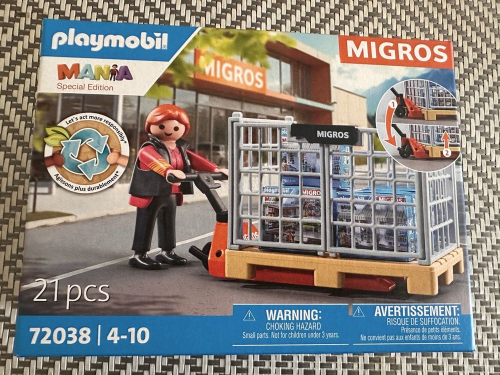 Playmobil Migros Mania Special Edition, komplett, neu (Neu und ...