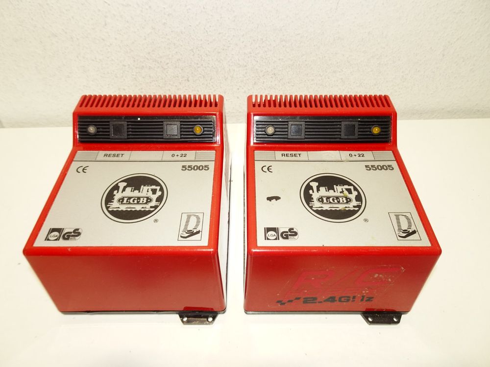 2 LGB Mehrzugsteuerung Centralunit Spur G 55005 (Gebraucht) in ...