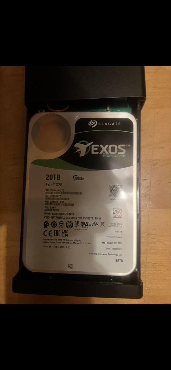 Seagate Exos 20TB HDD mit Gehäuse - Top Zustand! (Gebraucht) in Seengen ...