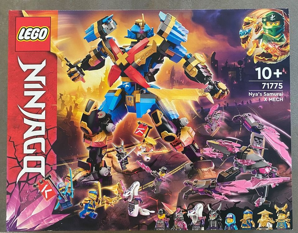 LEGO NINJAGO 71775 - Nyas Samurai-X-Mech - 1003 Teile (Neu und ...