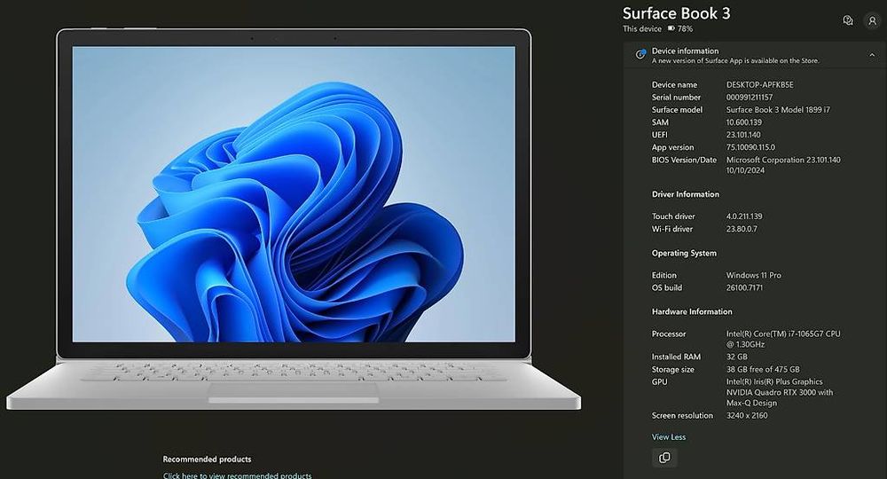 Microsoft Surface Book 3 15'' (Gebraucht) in Zürich für CHF 600 – nur ...