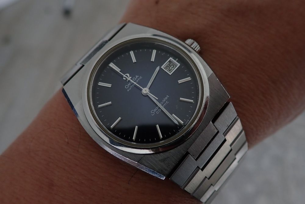 OMEGA SEAMASTER AUTOMATIC (COSMIC BLUE DIGRADÉ DIAL FUMÉE (Gebraucht ...