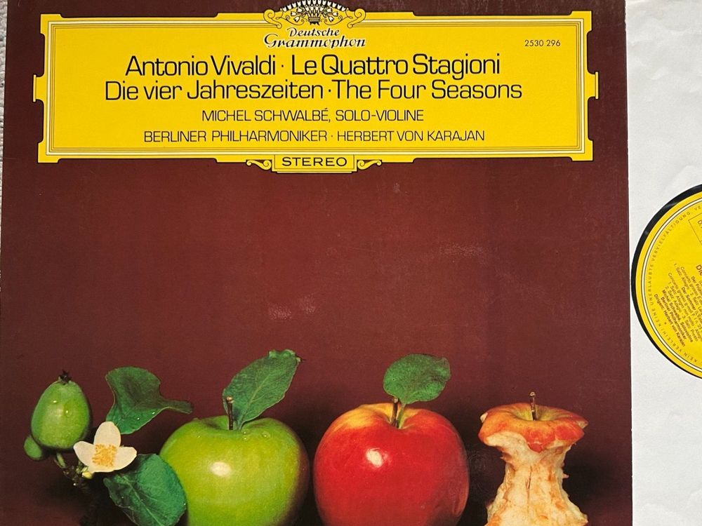 Vivaldi Karajan – Le Quattro Stagioni LP ♪ GEWASCHEN ♪ (Gebraucht) in Unterseen für CHF 9.9 ...