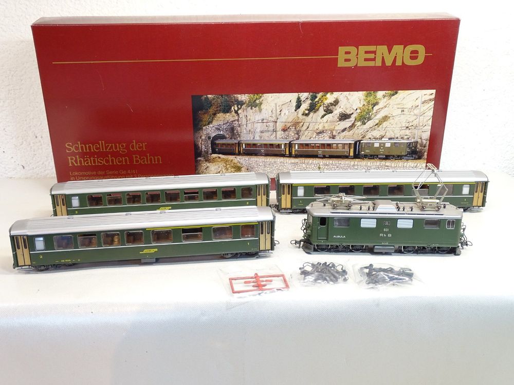 Bemo 7215 100 Schnellzug Set, RhB, H0m (Gebraucht) in Wohlen für CHF 150 – mit Lieferung auf ...