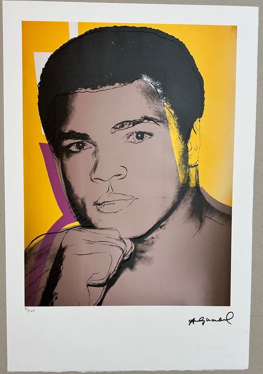 Andy Warhol: Ali 71/100 (Neu (gemäss Beschreibung)) in Meilen für CHF 55 – mit Lieferung auf ...