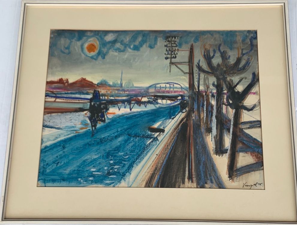 Gerold Veraguth grosse Mischtechnik (Gebraucht) in Root für CHF 75 – mit Lieferung auf Ricardo ...