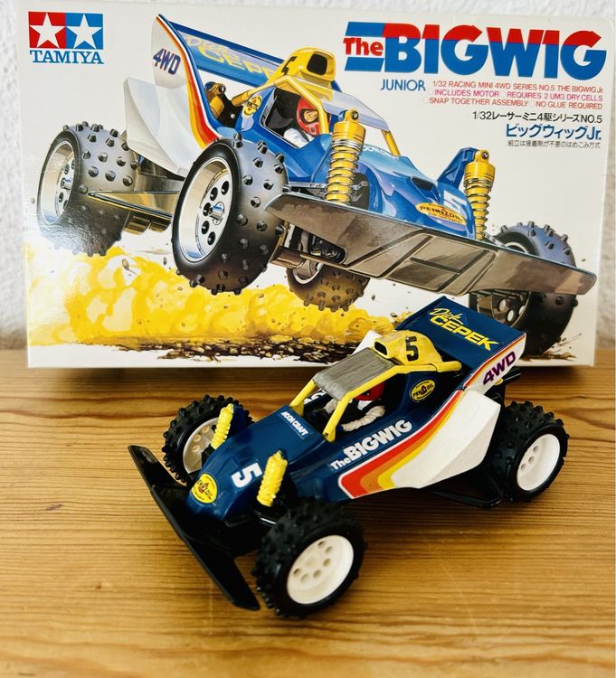 Tamiya The Bigwig Junior 4WD, model car with batteries | Kaufen auf Ricardo