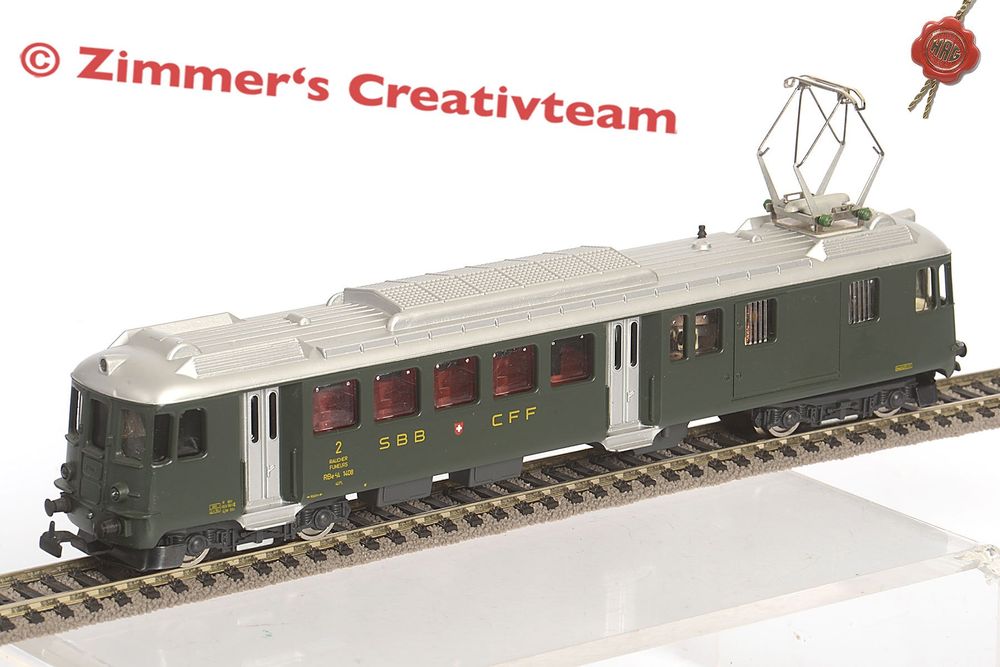 HAG SBB Triebwagen RBe 4/4, WS, H0, OVP, analog | Kaufen auf Ricardo
