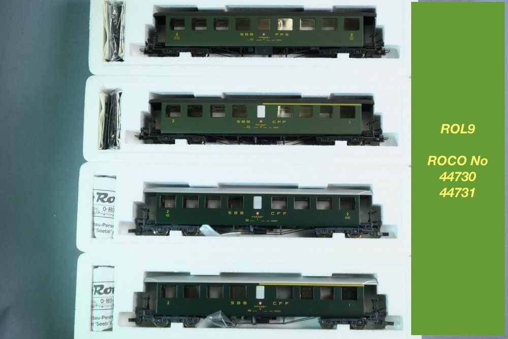 ROV9 SBB / CFF 4 voiture Seetal ROCO | Kaufen auf Ricardo
