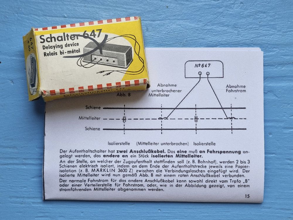 Faller Aufenthaltsschalter 647 | Acheter sur Ricardo