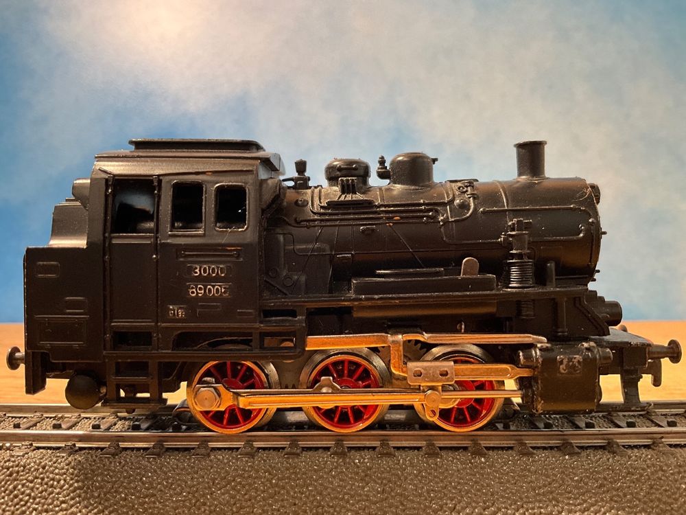 Märklin _ Modelleisenbahn Dampf Lokomotive BR 89 _ Spur H0 (Gebraucht ...