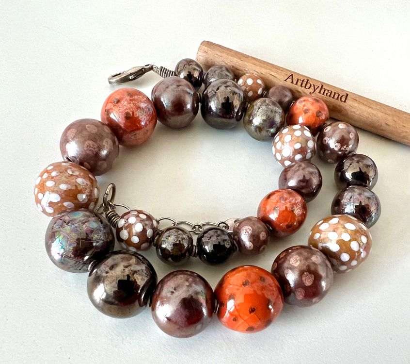 VINTAGE KAZURI STATEMENT KETTE / UNIKAT & HANDGEFERTIGT (Gebraucht) in ...