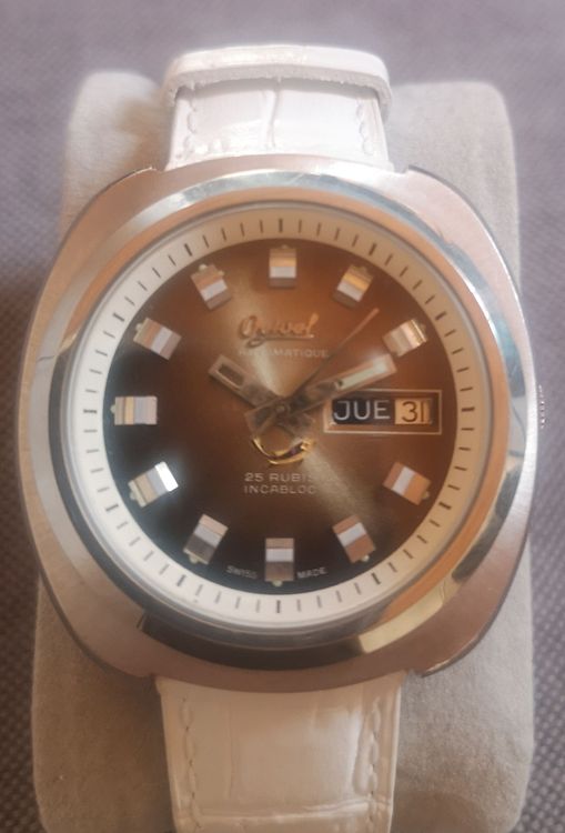 Vintage Ogival Fisk Automatic Watch With Date Display (Gebraucht) in Rolle für CHF 99.95 – mit ...