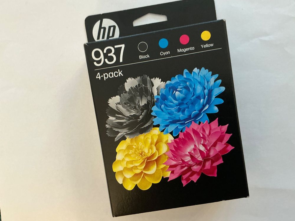 HP 937 4’er Pack Original Druckerpatronen S/M/C/G - NEU! (Neu und ...