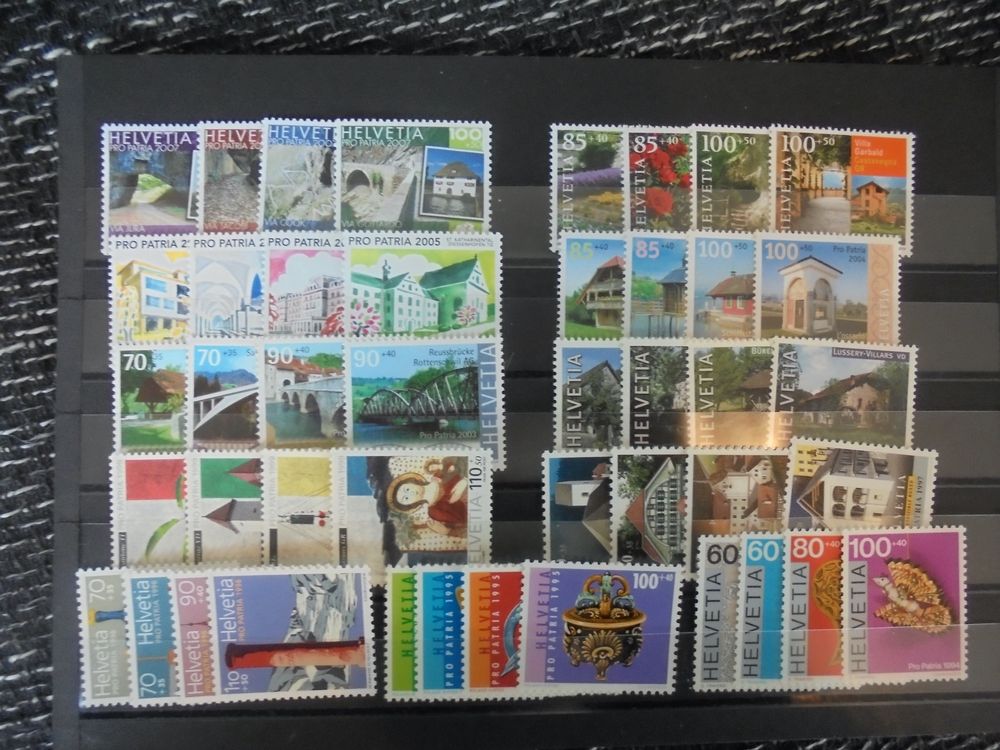 Pro Patria Briefmarken postfrisch Frankaturware | Kaufen auf Ricardo