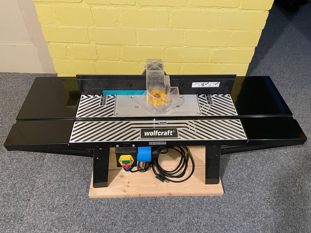 Oberfräse Bosch mit Frästisch Wolfcraft | Kaufen auf Ricardo