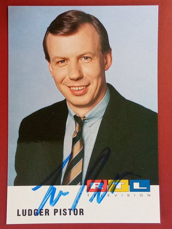 Ludger Pistor Autogramm signiert Fotopostkarte 10x15cm | Kaufen auf Ricardo