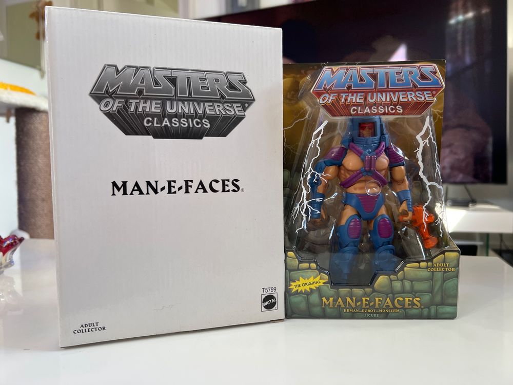 Masters Of The Universe Classics Man-E-Faces Neu&OVP MOTU (Neu und ...