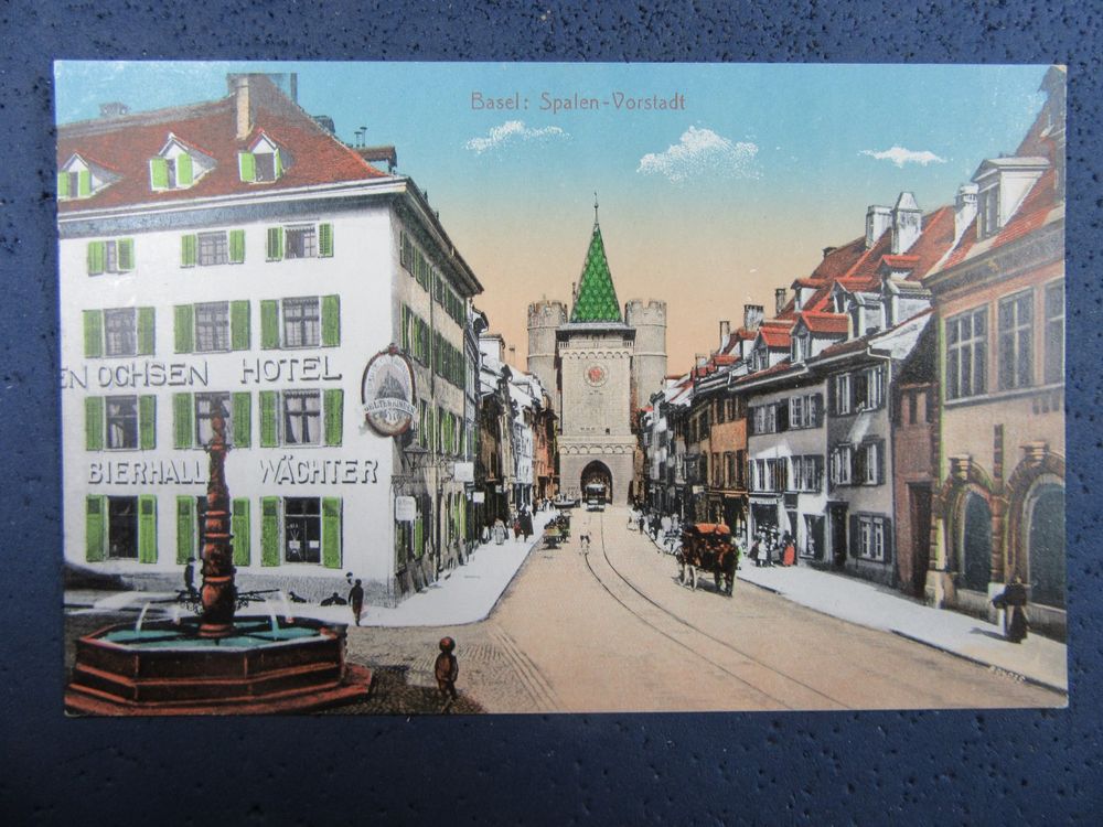 BASEL SPALEN-VORSTADT HOTELOCHSEN BIERHALLE WÄCHTER BELEBT (Gebraucht) in Ettingen für CHF 14.95 ...