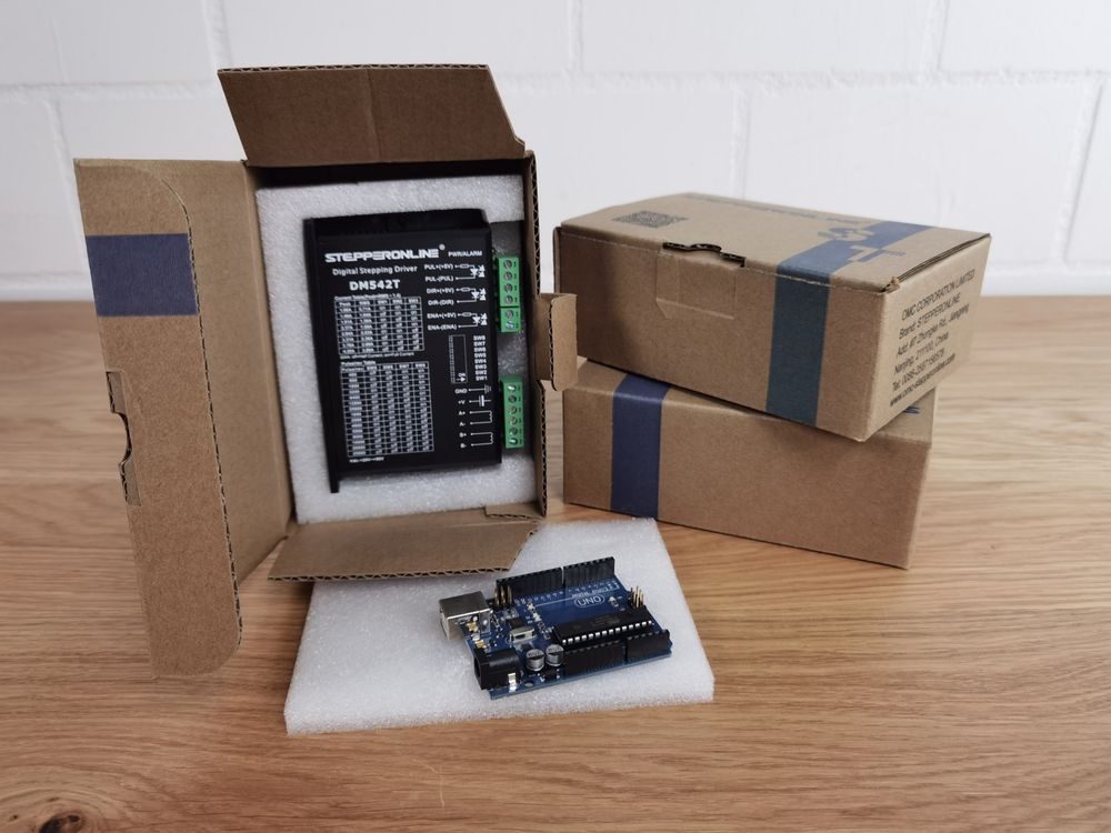 1x Arduino UNO & 3x Schrittmotorentreiber LeadShine ( NEU )! (Neu ...