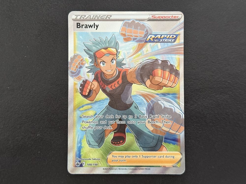 Brawly 188/198 Pokémon Chilling Reign (Neu (gemäss Beschreibung)) in ...