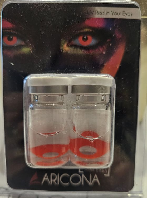 Lentilles rouges UV yeux (Neu und originalverpackt) in HENNIEZ für CHF ...