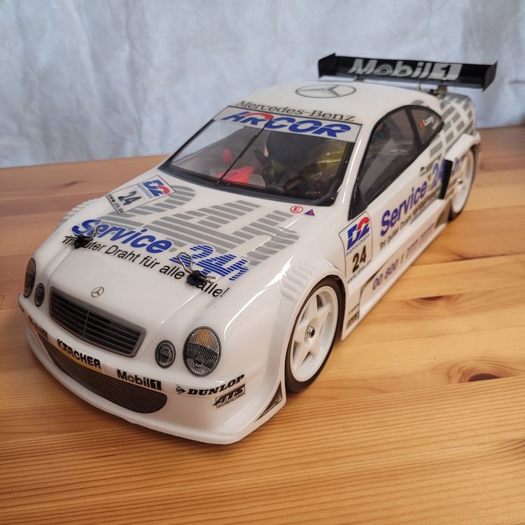 Conrad / HPI 1:10 2WD Benziner-Chassis + CLK-DTM-Karosse | Kaufen auf Ricardo