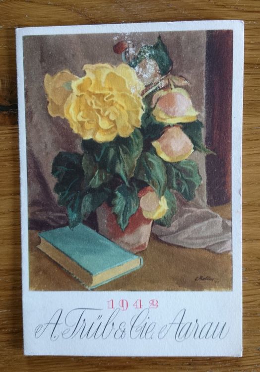 Kalender "A. TRÜB & CIE, AARAU 1942 (Gebraucht) in Buchs AG für CHF 1 ...