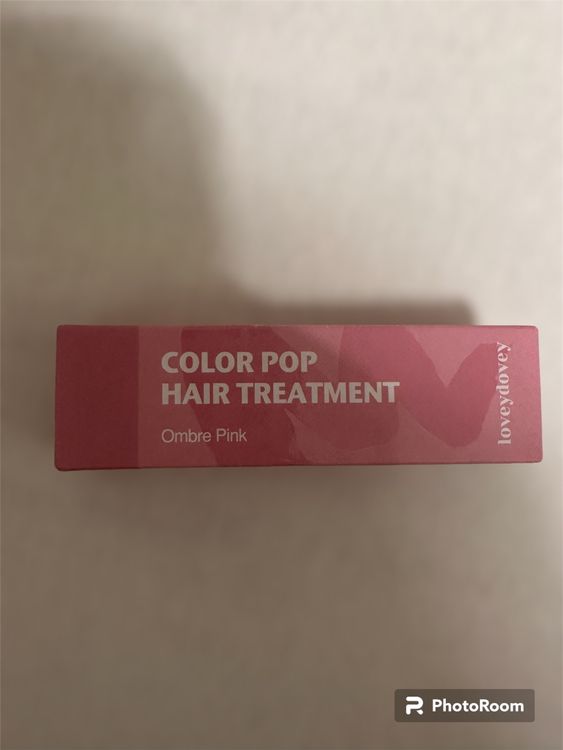 NEW COLOR POP HAIR TREATMENT OMBRE PINK FROM LOVEY DOVEY 🎀 (Neu und ...