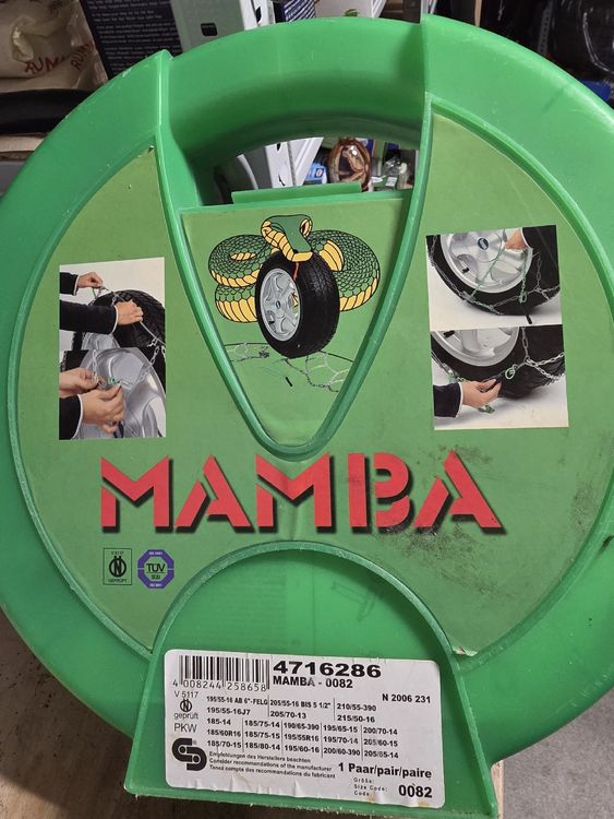 Catene da neve Mampa 9mm - Usate -ma mai usate! come nuove. (Usato) a ...