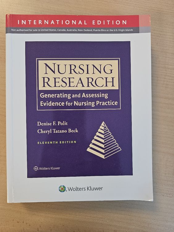 Nursing Research (Gebraucht) in Muri AG für CHF 39 – mit Lieferung auf ...