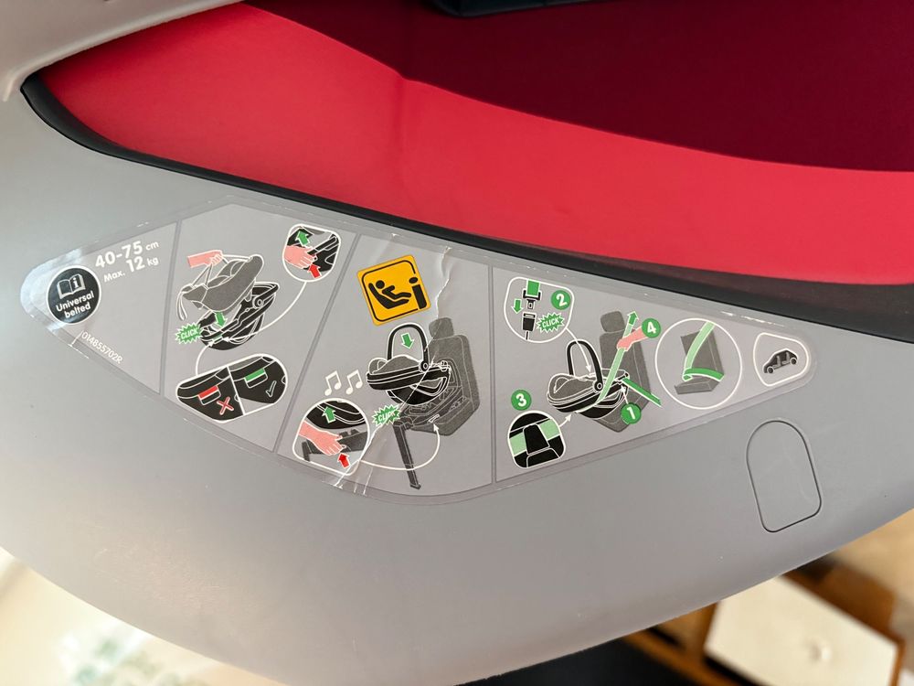 Maxi-Cosi rot Babyschale, Typ Coral (Gebraucht) in Zürich für CHF 60 ...