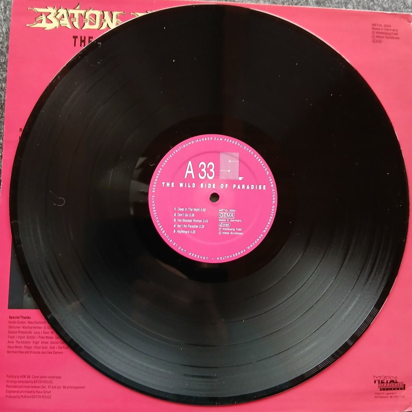 Baton Rouge - The Wild Side of Paradise (Gebraucht) in Schmiedrued für ...