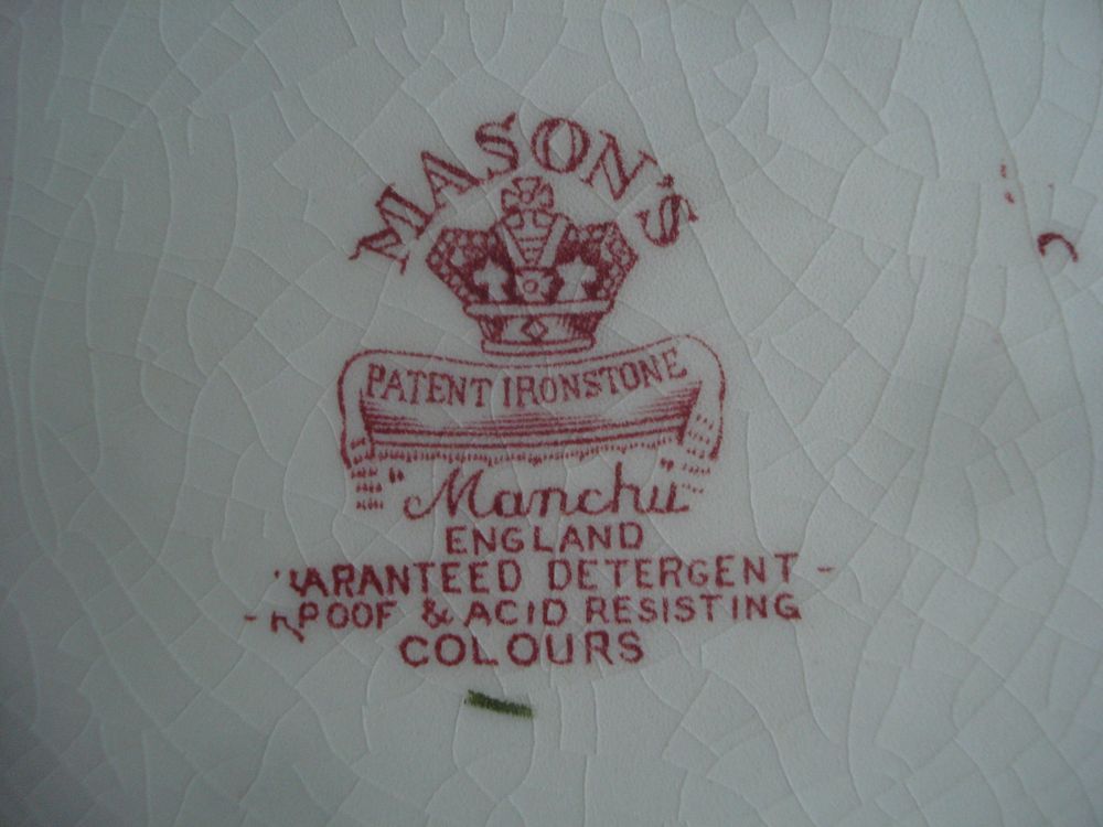 Alte Teller von Mason's Manchu England - 1950s (Gebraucht) in Urdorf ...